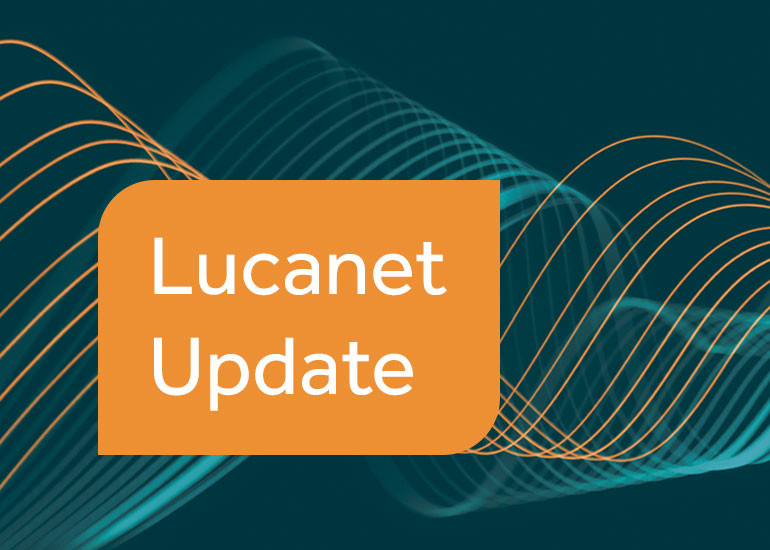 Lucanet Update - Lucanet 25 Release